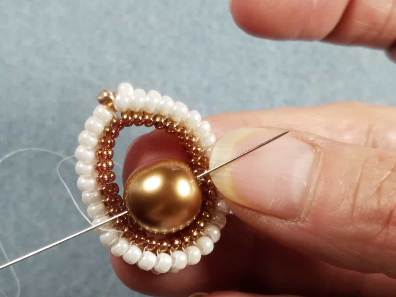 Bead Weaving 101 – Herringbone Stitch with Bead Variations – The ...