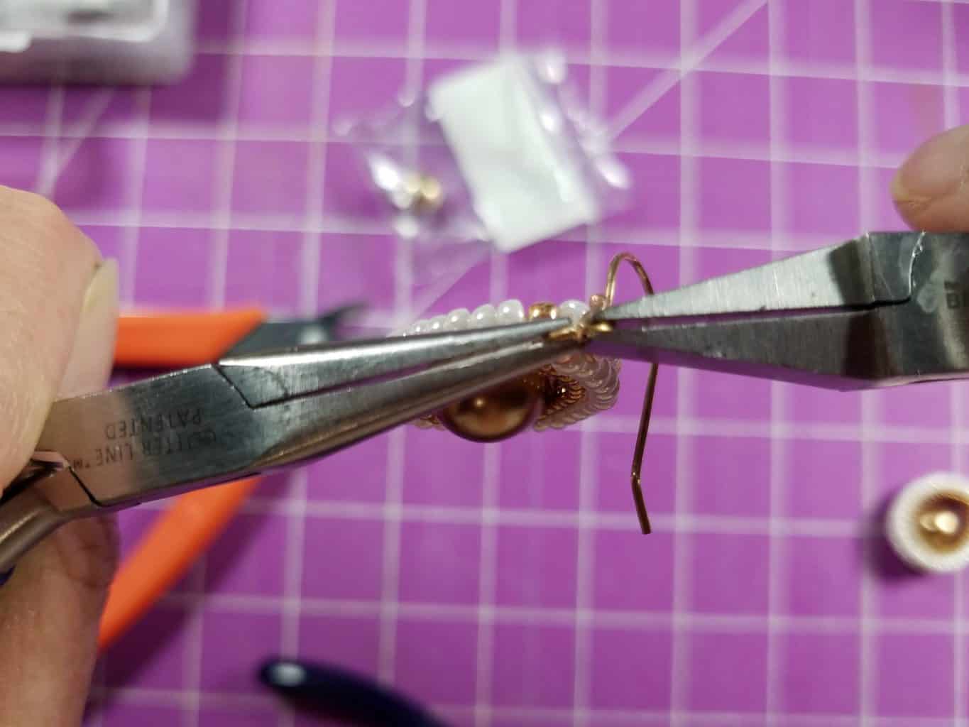 Bronzed Bridal Earrings Part 3 – The Findings and Finish – The Alluring ...