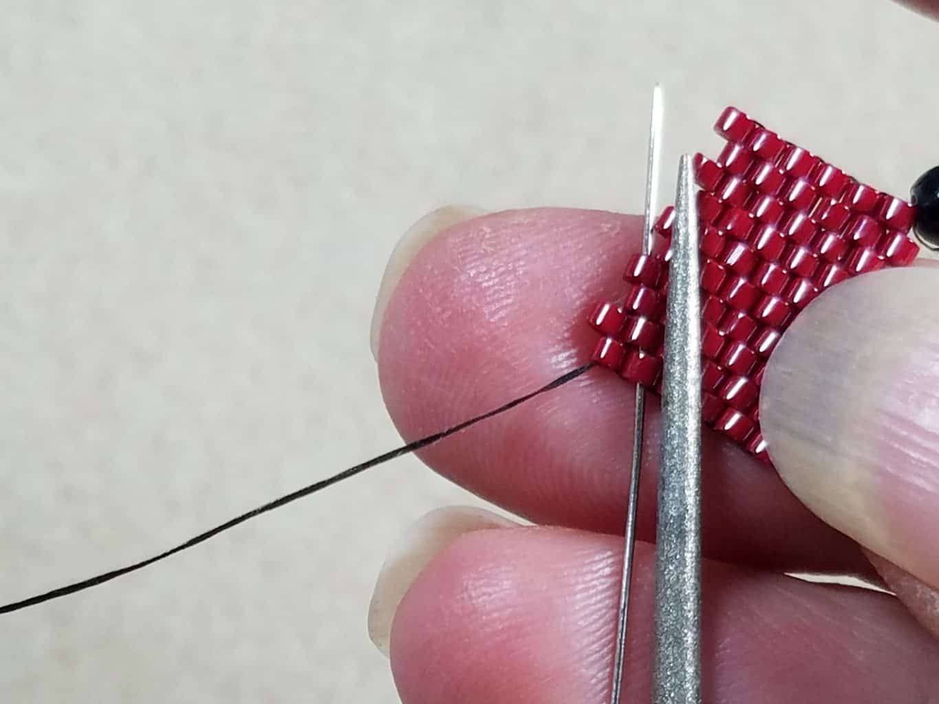 Bead Weaving 101 – Peyote Stitch Basics – Stitch in the Ditch – The ...