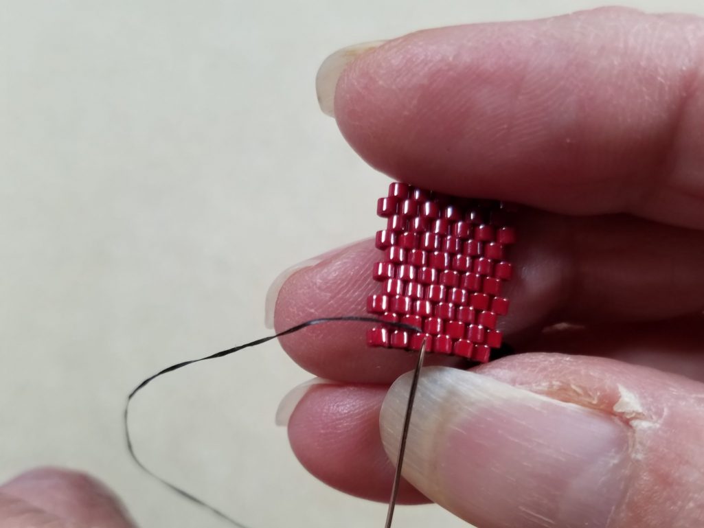 Bead Weaving 101 – Peyote Stitch Basics – Stitch in the Ditch – The ...