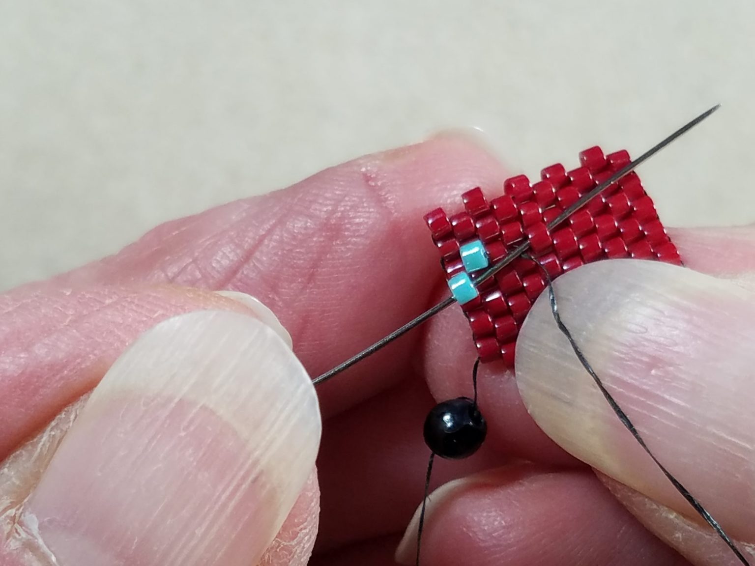 Bead Weaving 101 – Peyote Stitch Basics – Stitch in the Ditch – The ...