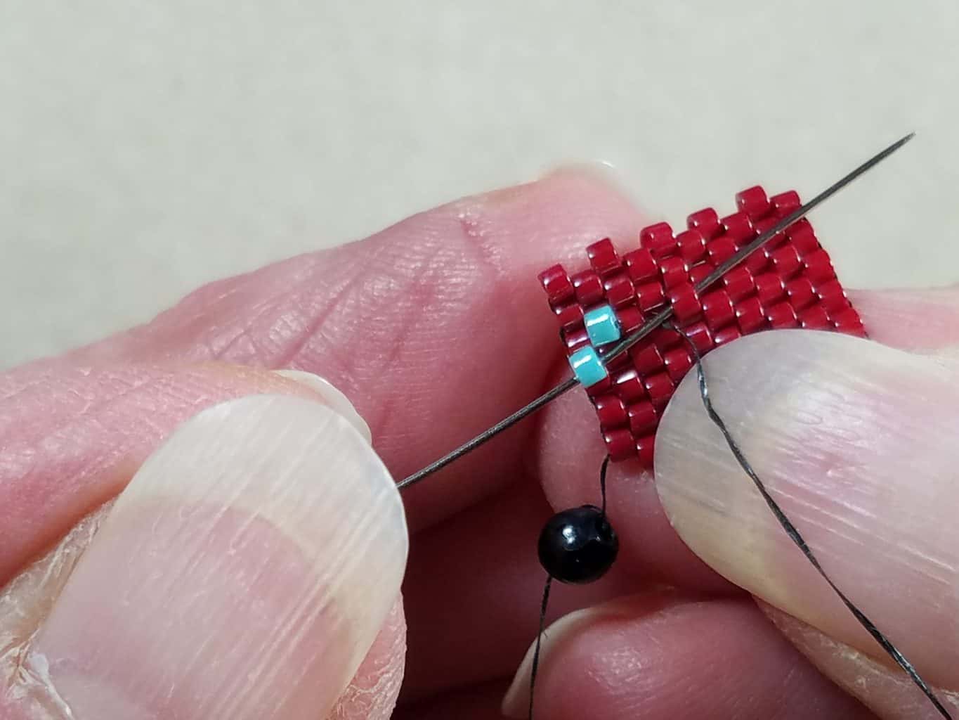Bead Weaving 101 – Peyote Stitch Basics – Stitch in the Ditch – The ...