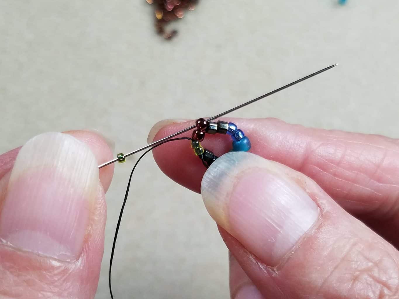 Bead Weaving 101 – Tubular Peyote – Cellini Spiral Basics – The ...