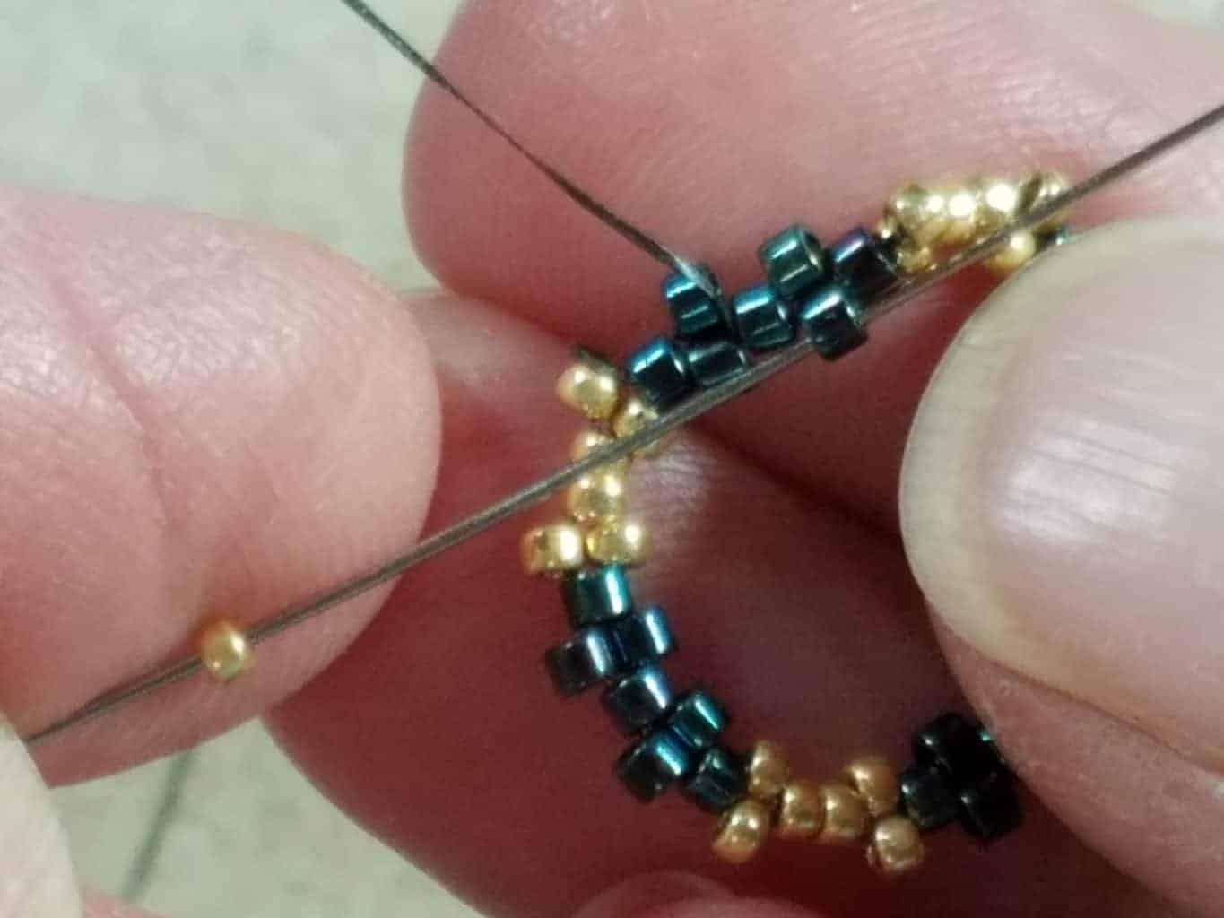 Bead Weaving 101 – Advanced Tubular Peyote – Beaded Bezels – The ...