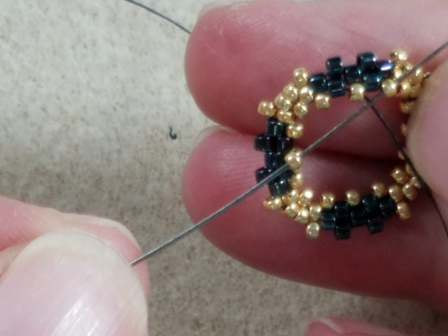 Bead Weaving 101 – Advanced Tubular Peyote – Beaded Bezels – The ...