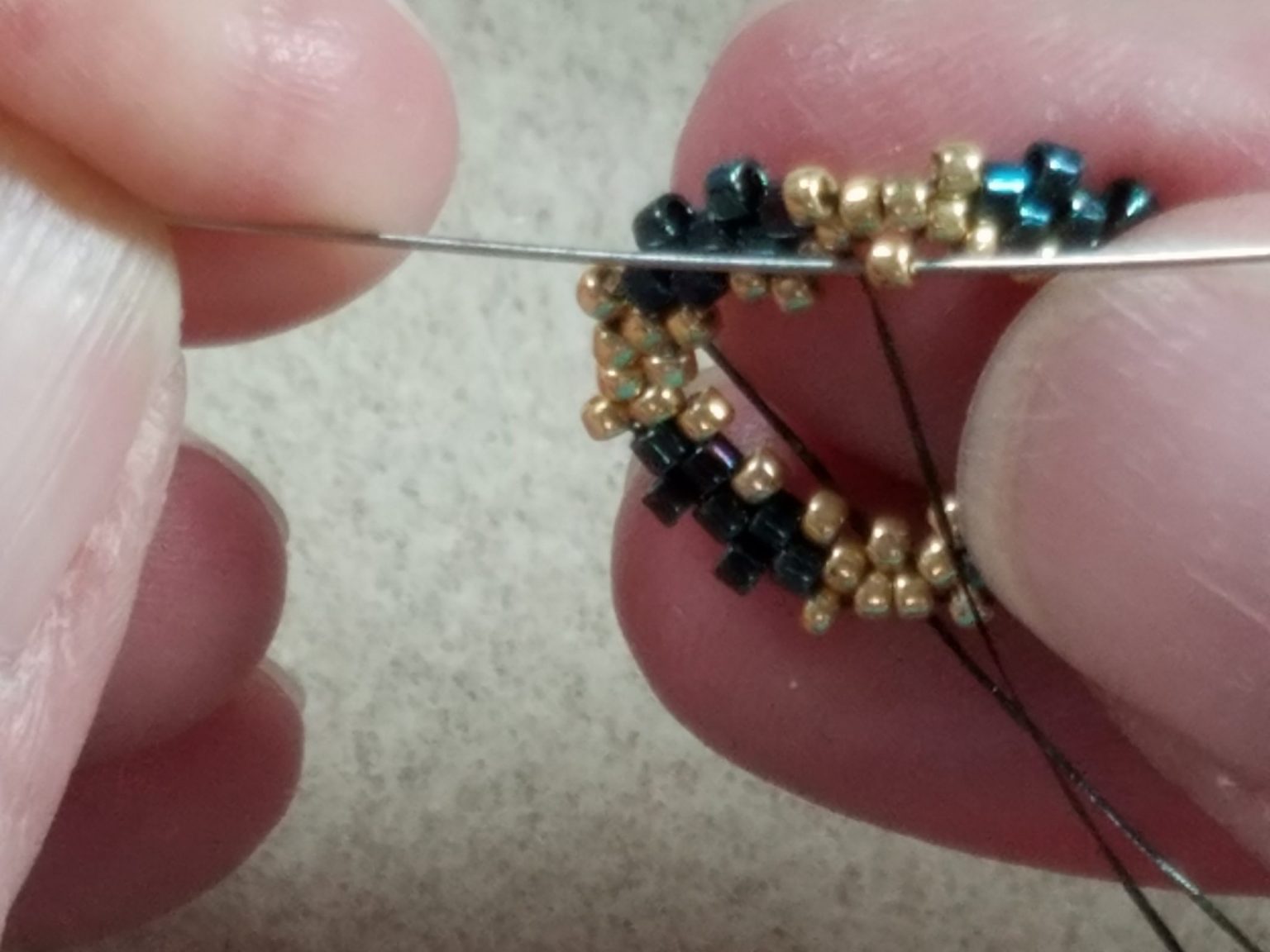 Bead Weaving 101 – Advanced Tubular Peyote – Beaded Bezels – The ...