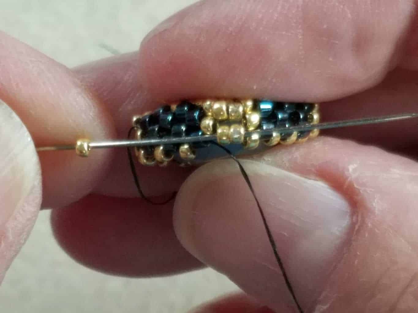 Bead Weaving 101 – Advanced Tubular Peyote – Beaded Bezels – The ...