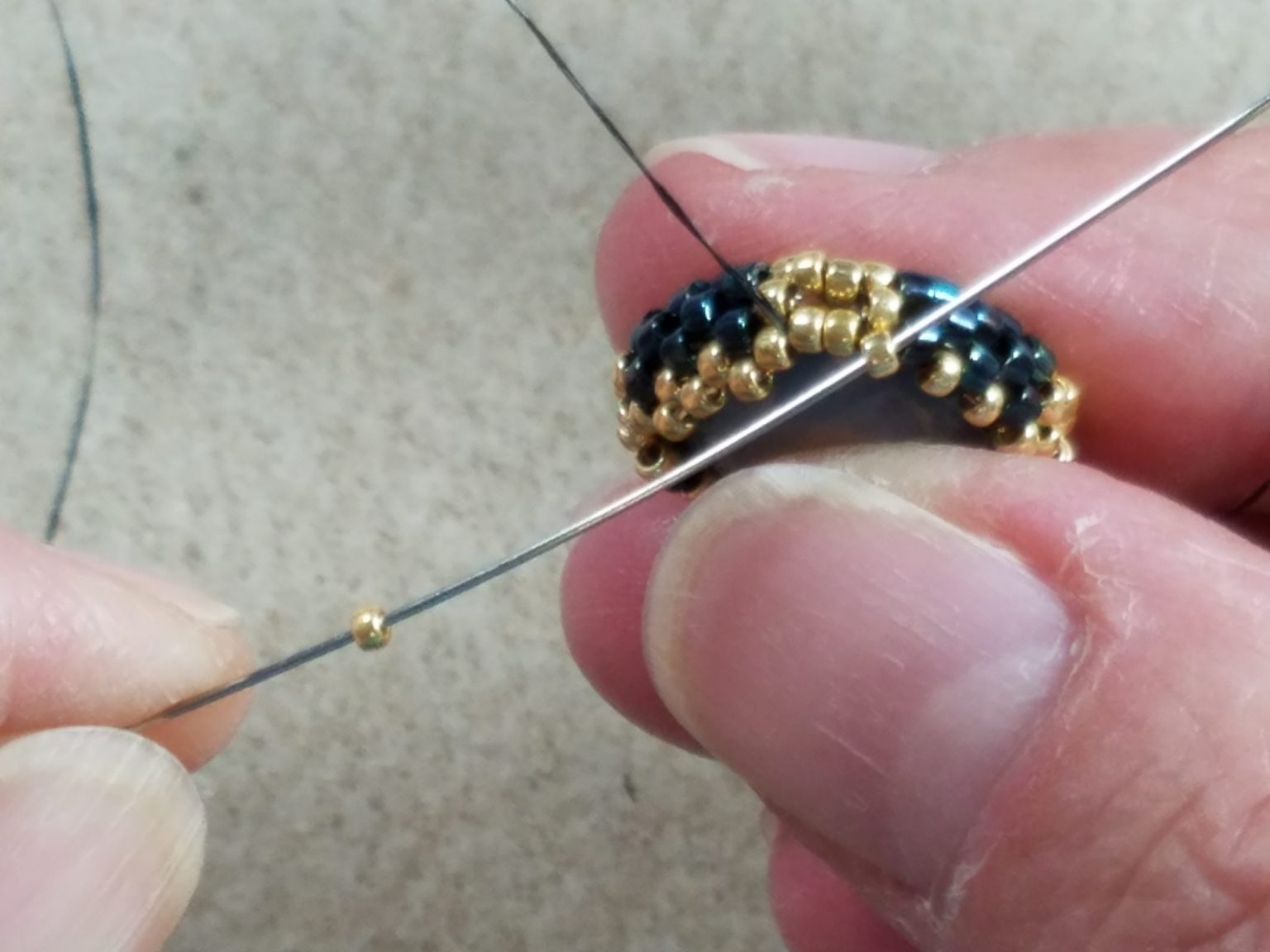 Bead Weaving 101 – Advanced Tubular Peyote – Beaded Bezels – The ...