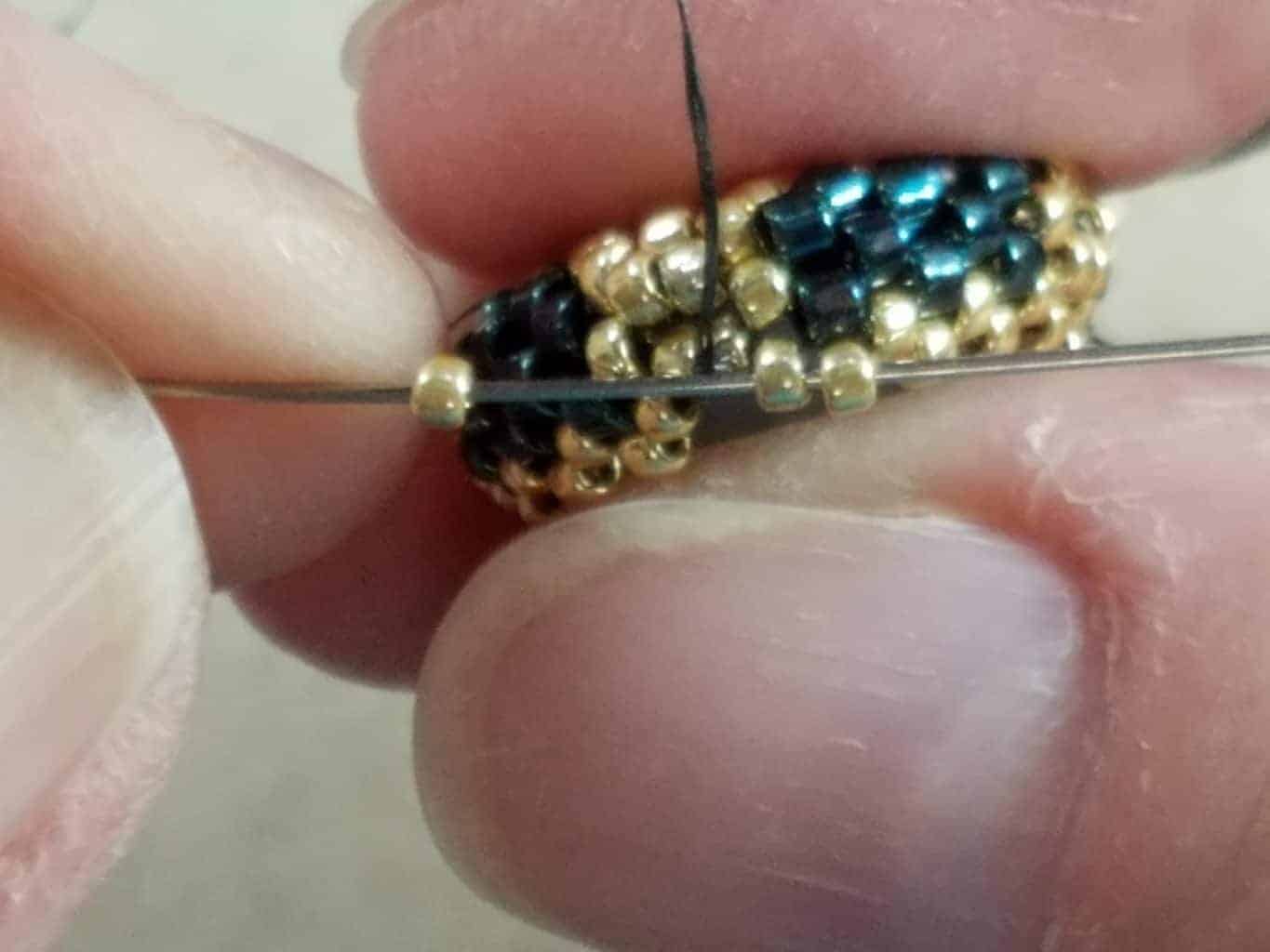 Bead Weaving 101 – Advanced Tubular Peyote – Beaded Bezels – The ...