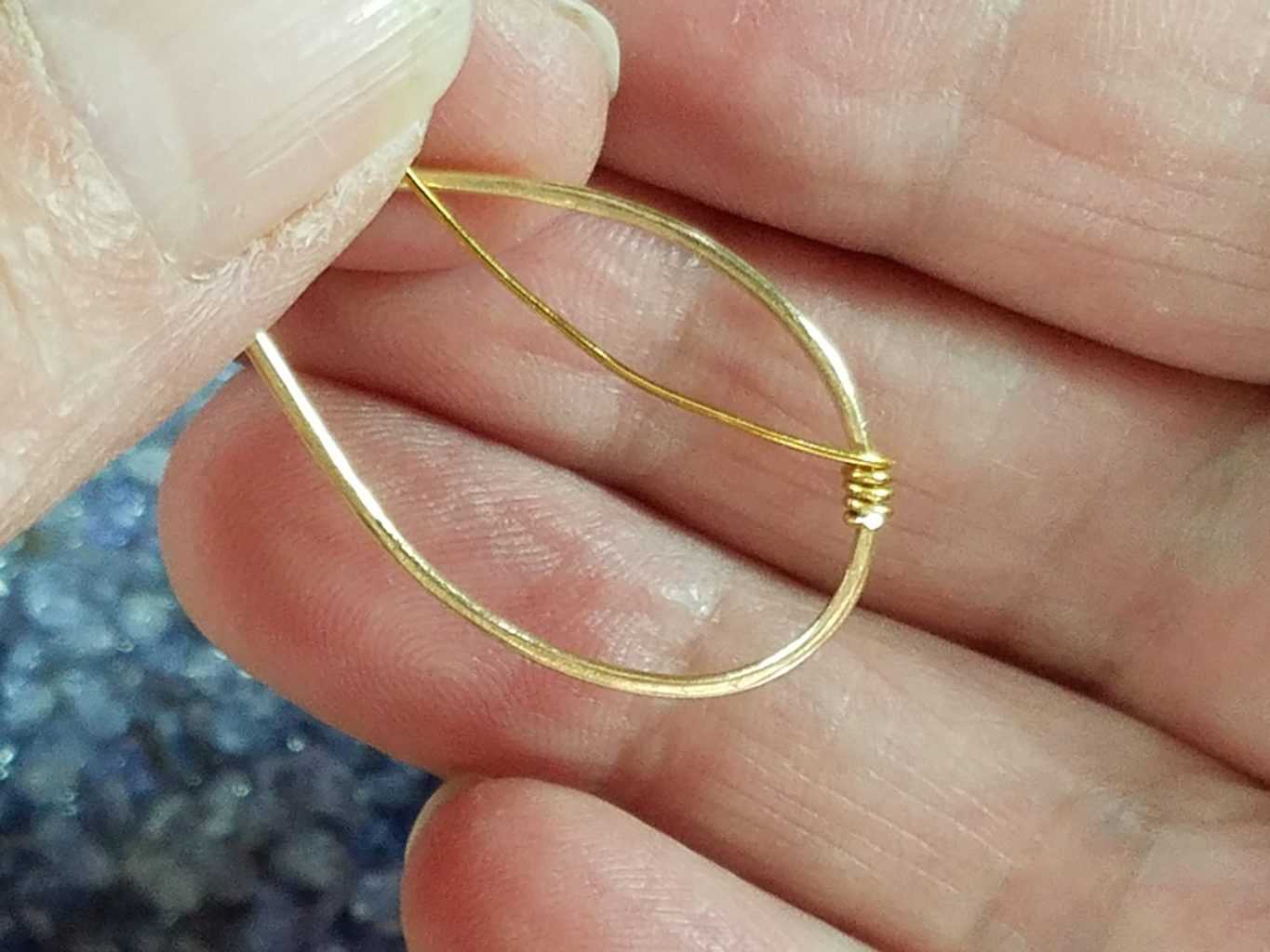 Metalsmithing 101 – Handmade Components – Wire Wrapping Brass Ovals ...