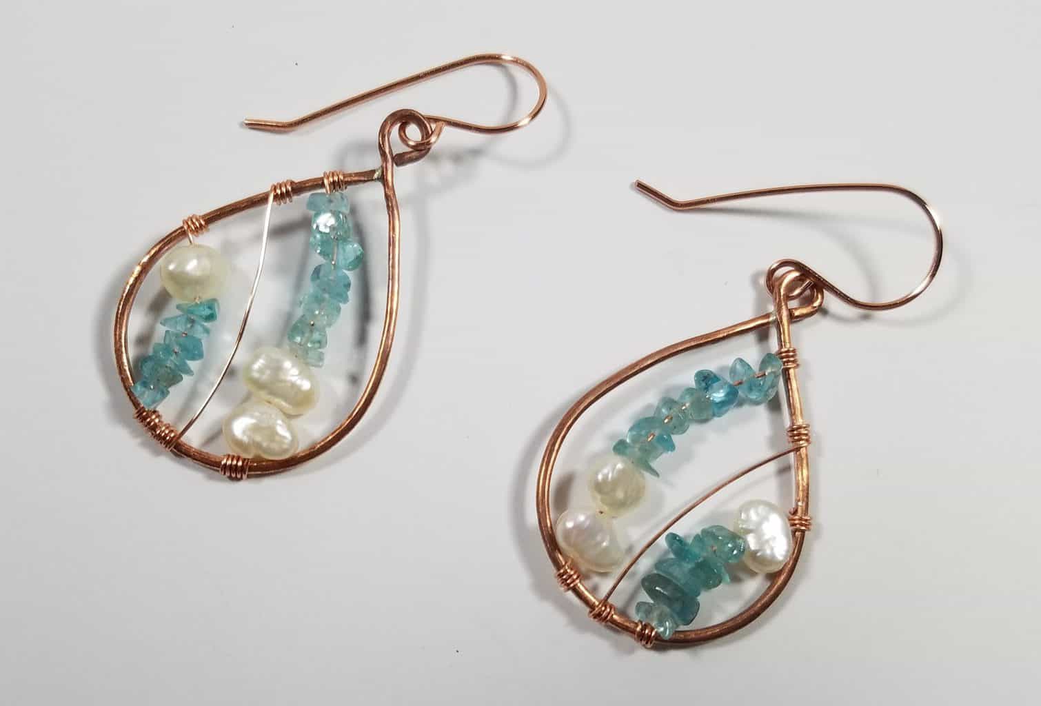 Wire Wrapping Techniques – Advanced Briolette Wire Wraps with Spiral ...