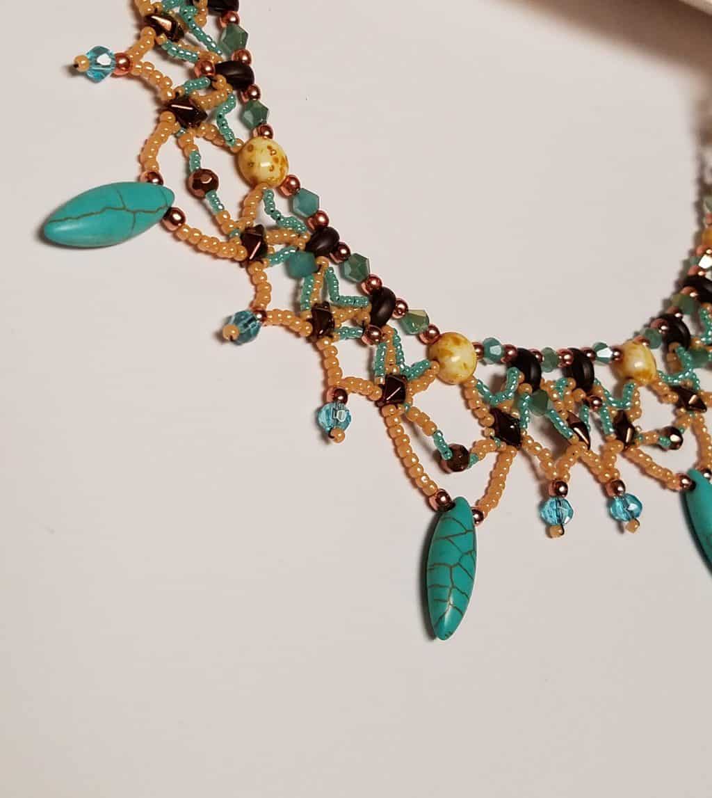 Bead Weaving 101 – Accelerated Flat Herringbone Stitch – The Alluring ...