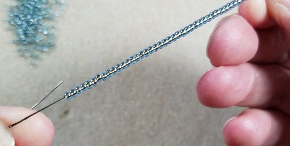 Bead Weaving 101 – Flat Netting Stitch – Edge Variations – The Alluring ...