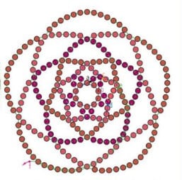 Bead Weaving 101 – Circular Flat Netting Stitch – The Alluring Bead ...