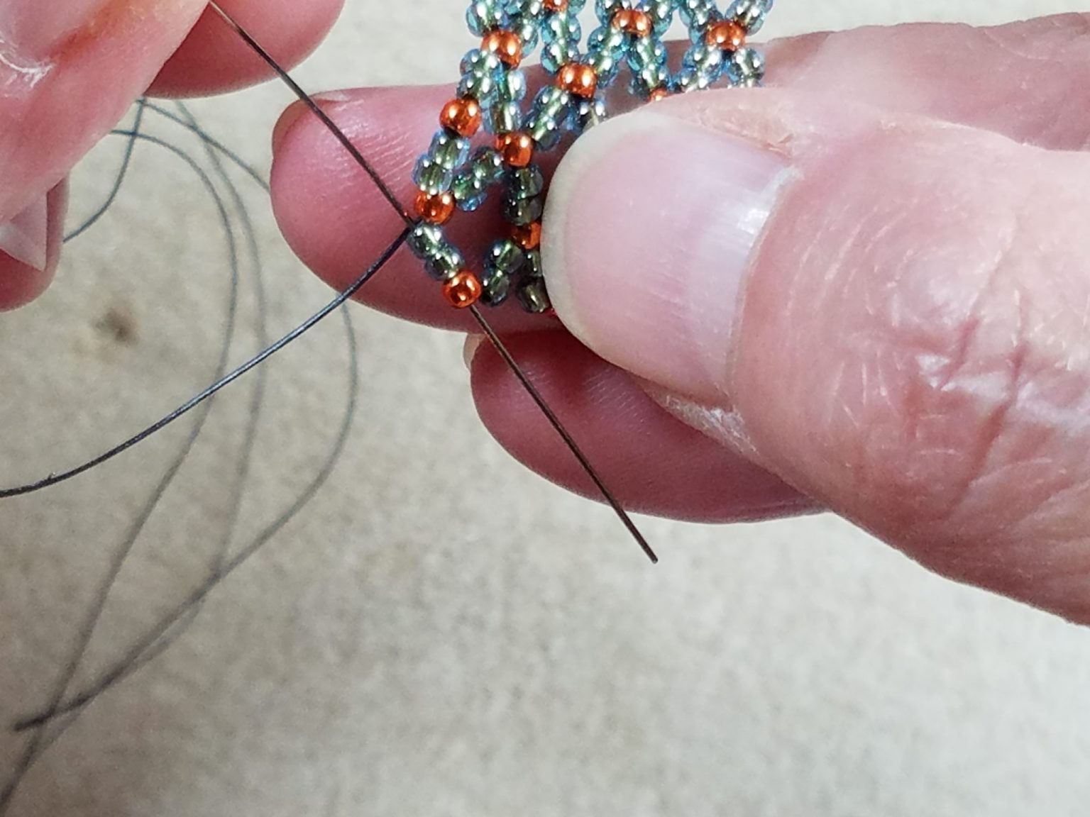Bead Weaving 101 – Advanced Techniques – Embellished Flat Netting – The ...