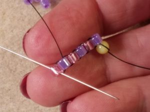 Bead Weaving 101 – Ladder Stitch Alternate Methods – The Alluring Bead Boutique