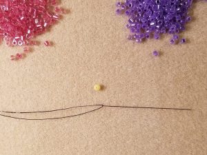 Bead Weaving 101 – Ladder Stitch Basics – The Alluring Bead Boutique