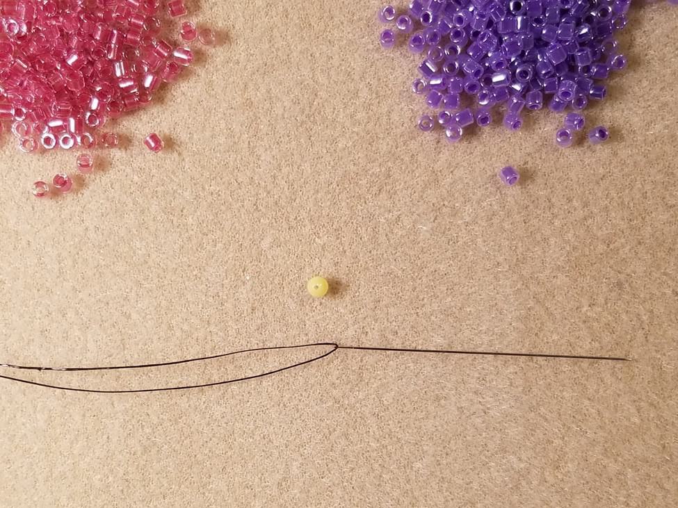 Bead Weaving 101 – Ladder Stitch Basics – The Alluring Bead Boutique