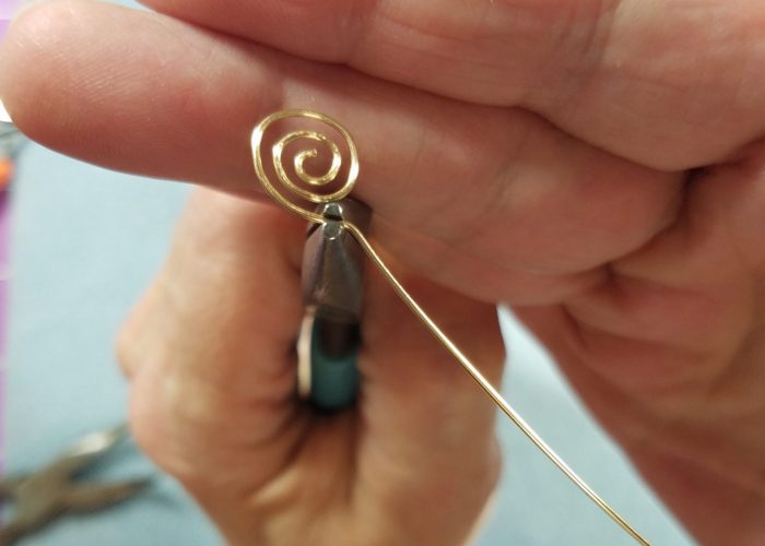 Wire Work Basics – Open Spirals – The Alluring Bead Boutique