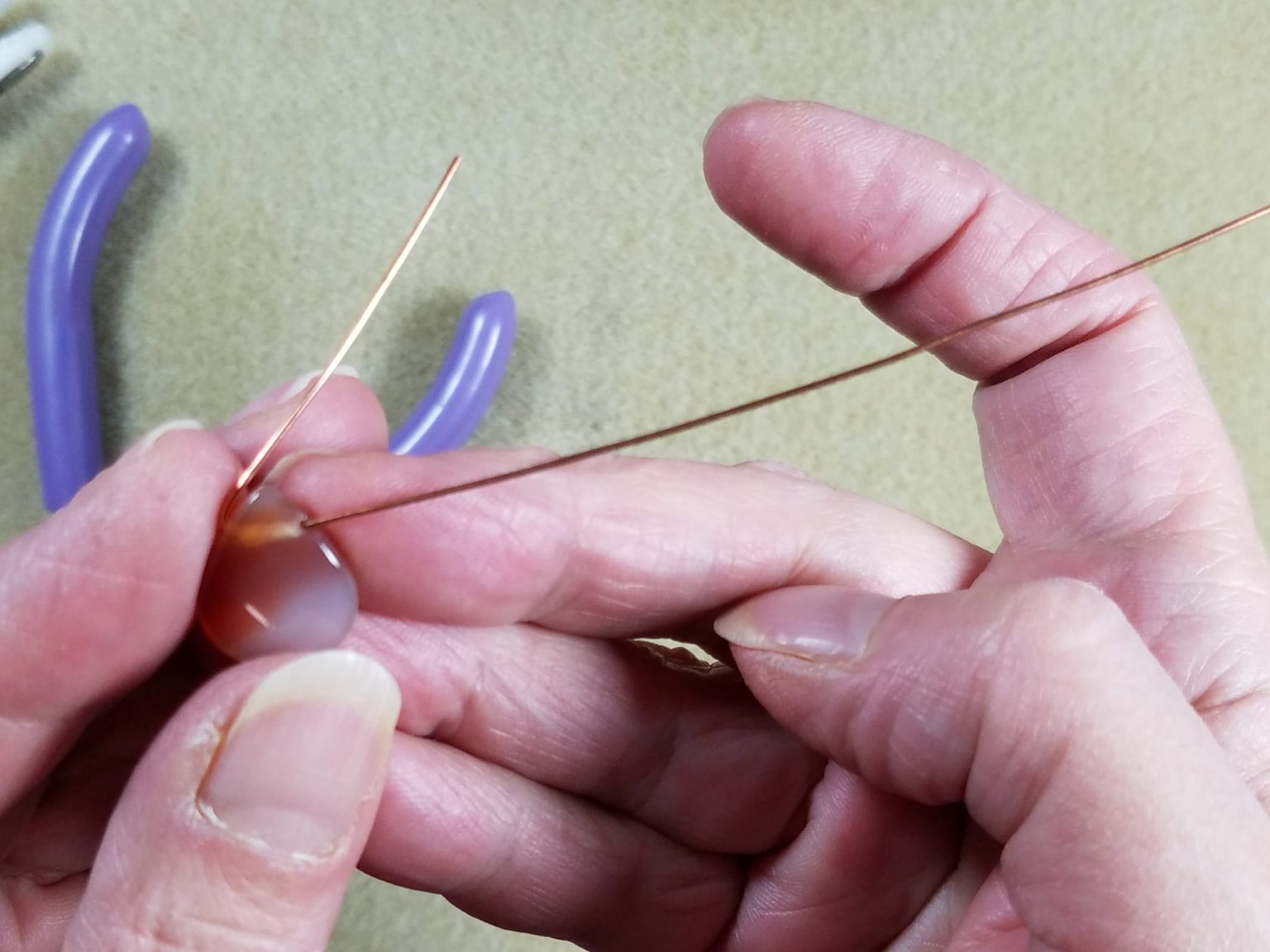 Wire Wrapping Techniques – Advanced Briolette Wire Wraps with Spiral ...