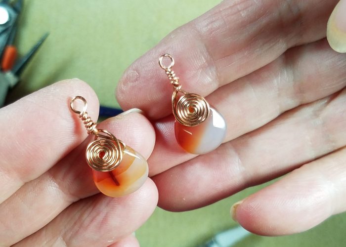 Wire Wrapping Techniques – Simple Wire Wrapped Drop Beads – The ...