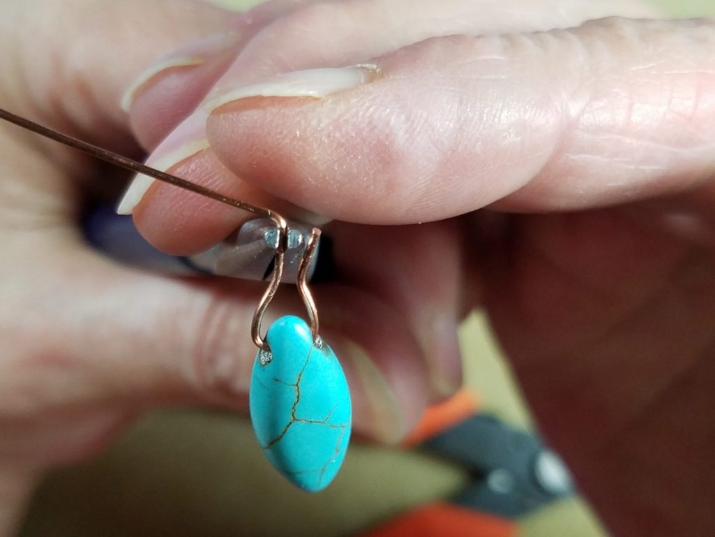 Wire Wrapping Techniques – Simple Wire Wrapped Drop Beads – The ...