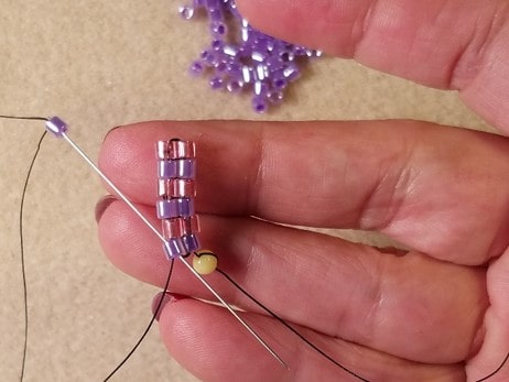 Bead Weaving 101 – Square Stitch Basics – The Alluring Bead Boutique