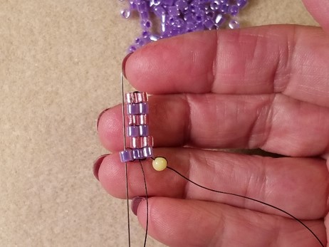 Bead Weaving 101 – Square Stitch Basics – The Alluring Bead Boutique