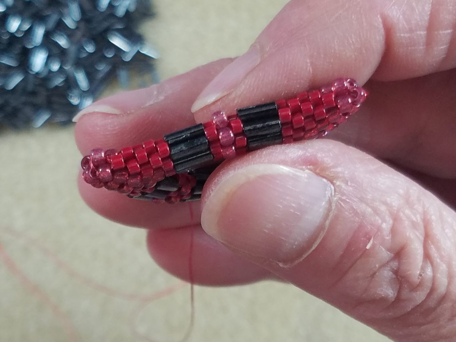 Totally Tubular Peyote Triangles Tutorial Part 2 – The Alluring Bead ...