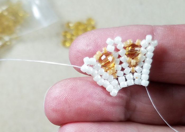 Bead Weaving 101 – Increasing and Decreasing Herringbone Stitch – The ...