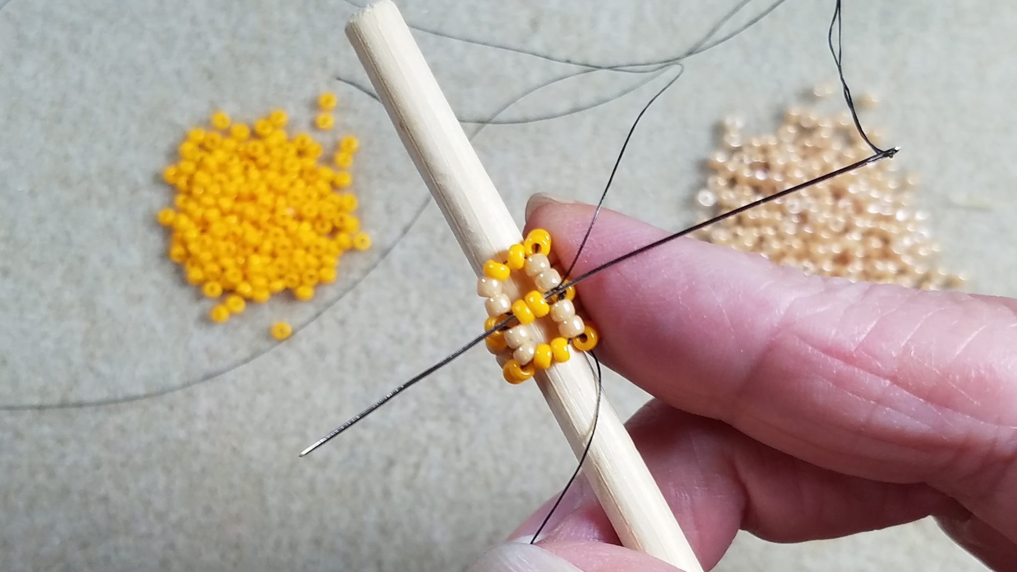 Bead Weaving 101 – Tubular Right Angle Weave Option 1 – The Alluring ...