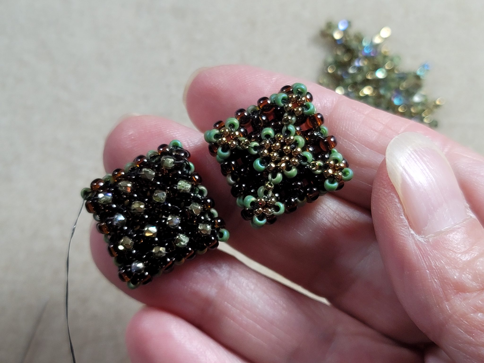 Bead Weaving 101 – Cubic Right Angle Weave with Pattern Method 3 – The ...