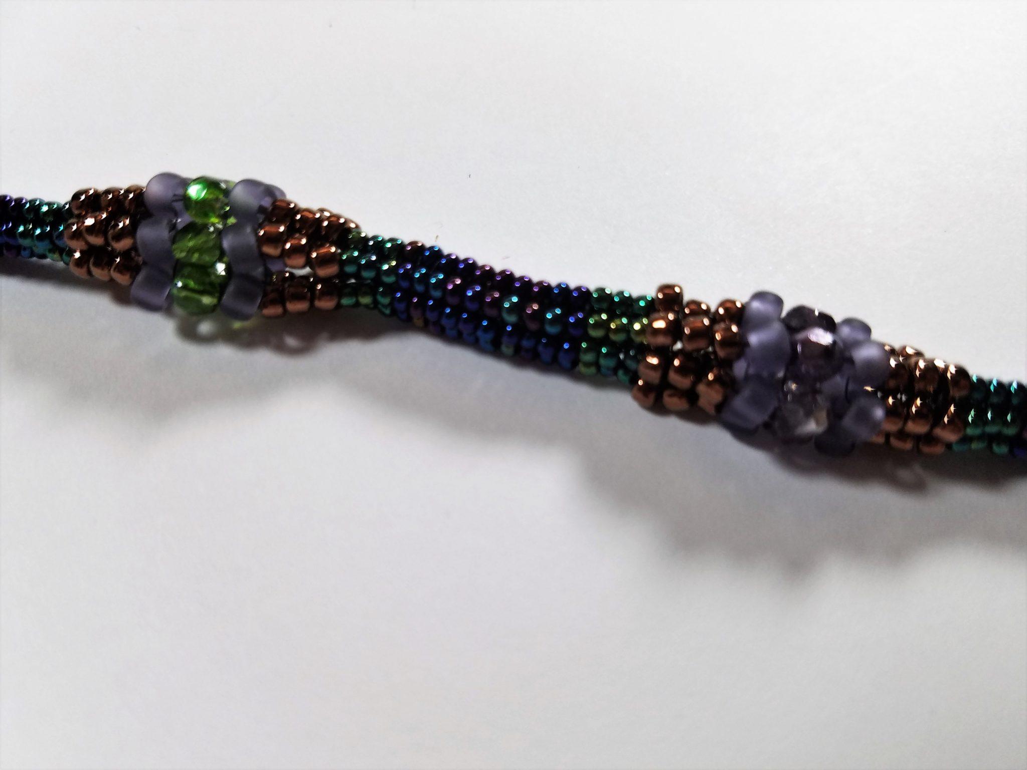 Midnight at The Oasis Beaded Rope Pendant Necklace – The Alluring Bead ...